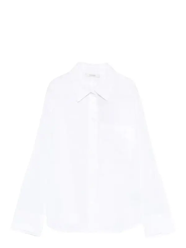 Kristensen Du Nord Chest-pocket Shirt - White