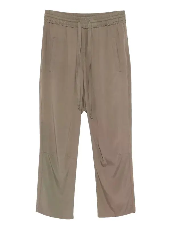 Kristensen Du Nord Drawstring Trousers - Green