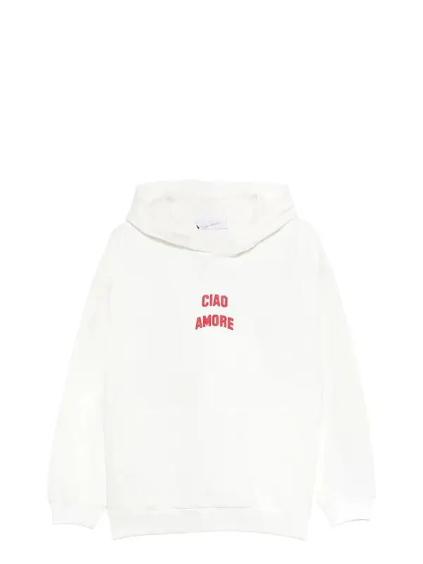 Giada Benincasa Cotton Hoodie - White
