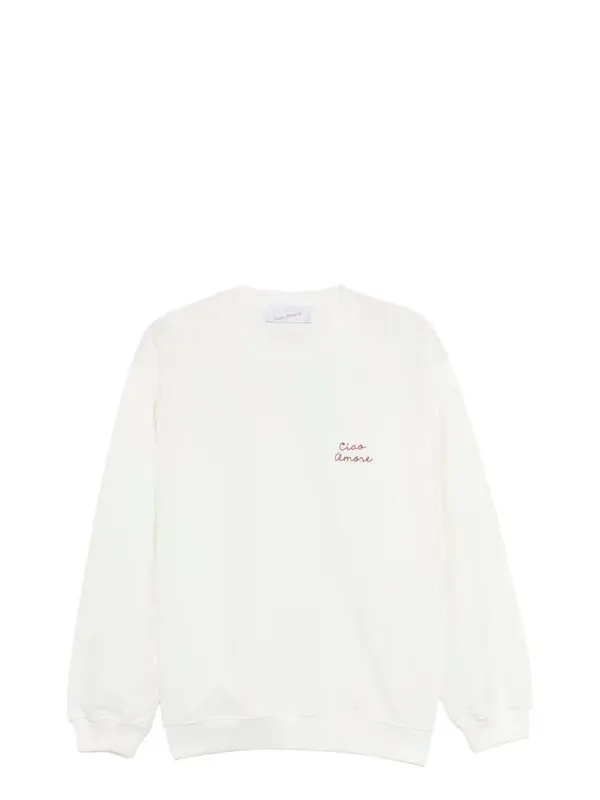 Giada Benincasa Embroidered Sweatshirt - White