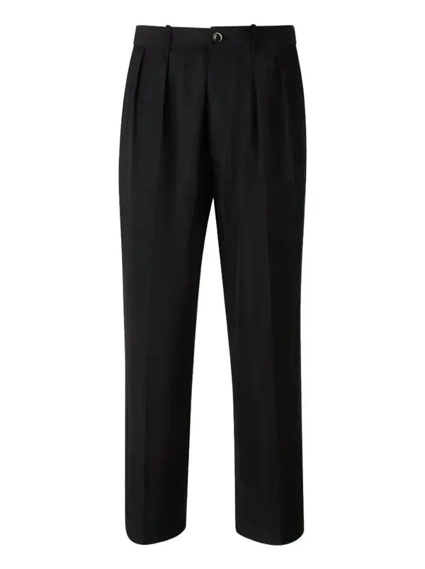 NINE:INTHE:MORNING Pleated Trousers - Black