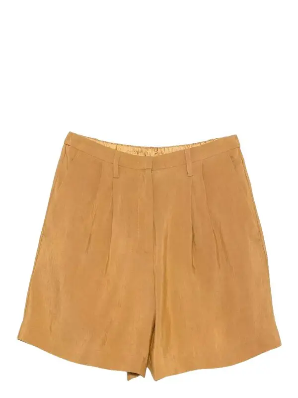 FORTE_FORTE Tailored Shorts - Neutrals