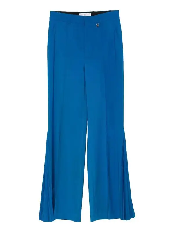Giuseppe Di Morabito Logo-detail Flared Trousers - Blue
