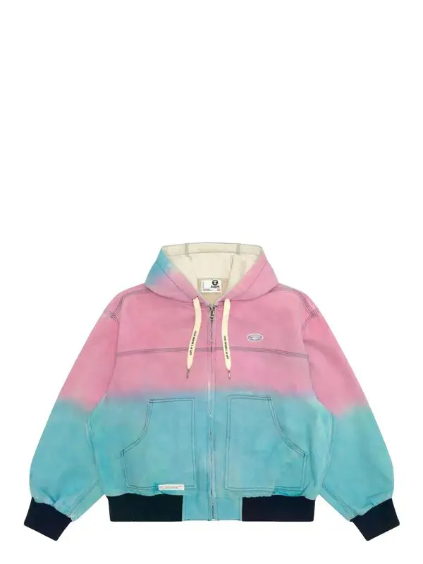 AAPE BY *A BATHING APE Dip-dye Hooded Jacket - Pink