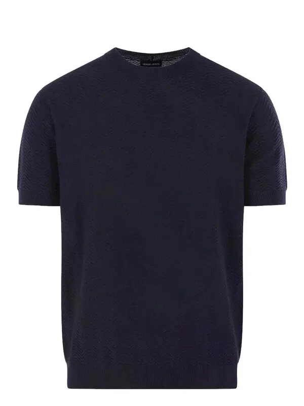 Giorgio Armani Round-neck T-shirt - Blue