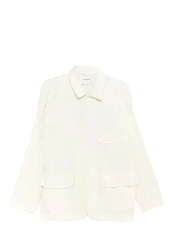 GONGDID DESIGN Flap-pocket Jacket - Neutrals