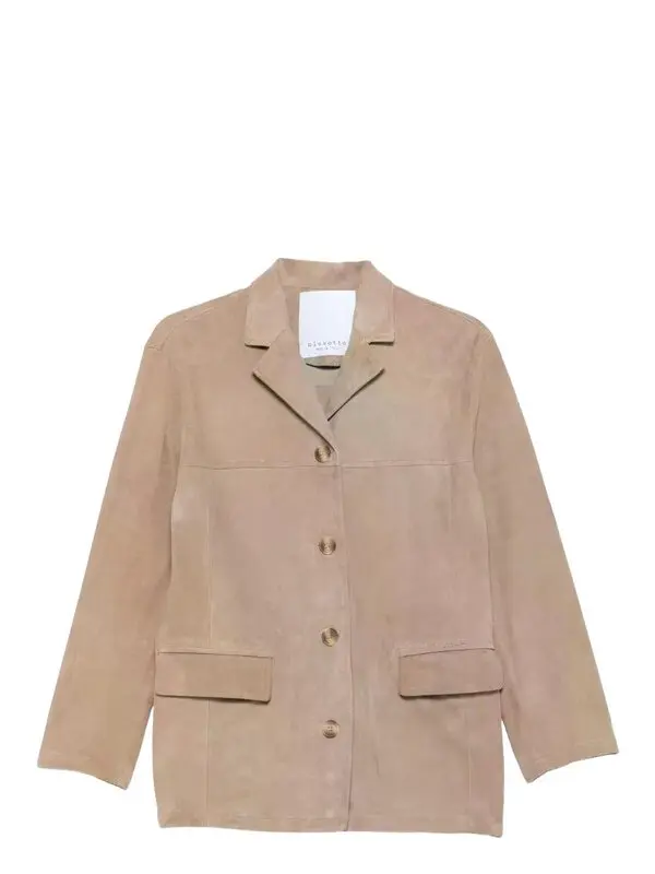 BLUSOTTO Button-up Jacket - Neutrals