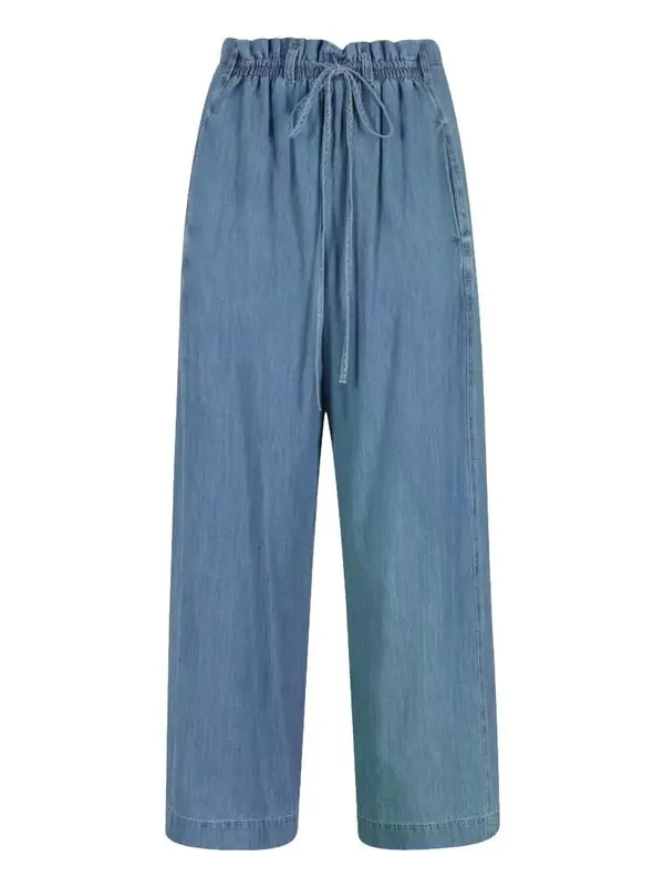 TELA Lucio Drawstring Jeans - Blue