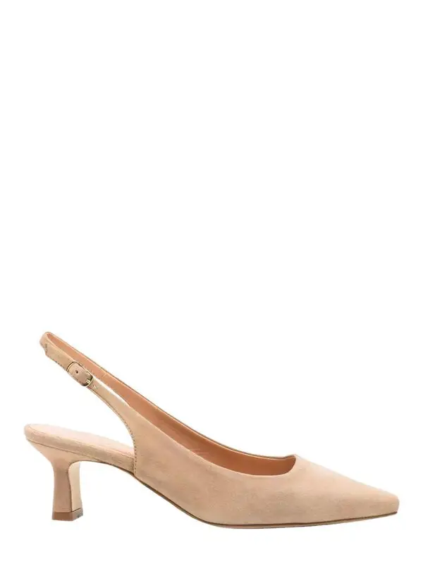 JULIE DEE Slingback Heeled Pumps - Neutrals