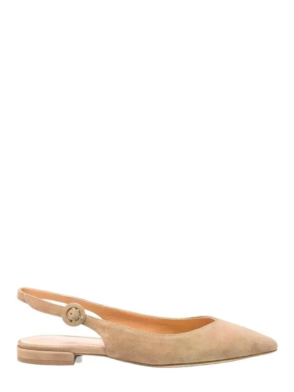 JULIE DEE Slingback Flat Pumps - Neutrals