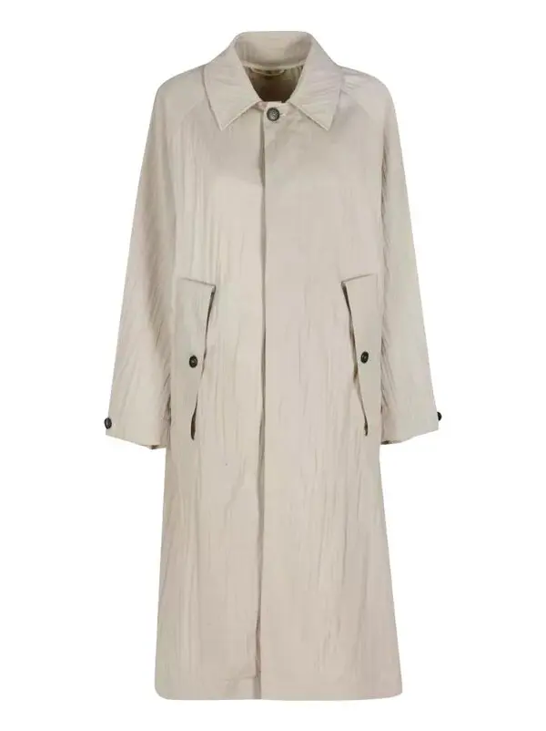 TELA Vischio Buttoned Coat - Neutrals