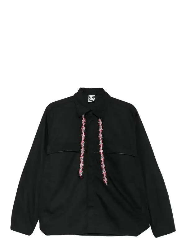 GR10K Ripstop Overshirt - Black