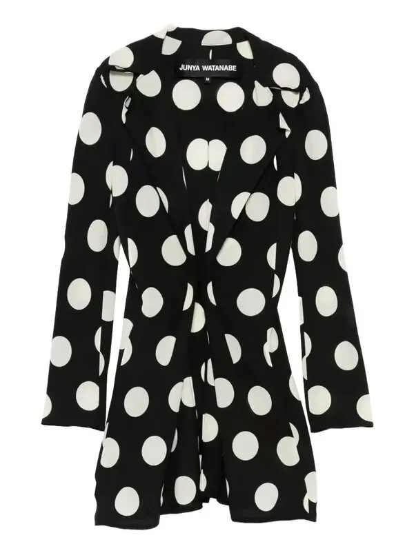 Junya Watanabe Jacket Polka Dot Pattern - Blue