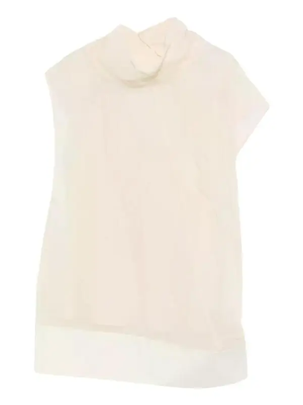 Sportmax Spsgrado Sleeveless Blouse - Neutrals