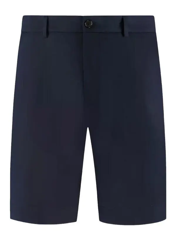 ZANONE Buttoned Shorts - Blue