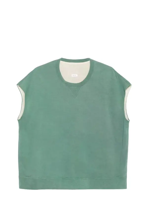Visvim Crew-neck Sleeveless Sweatshirt - Green