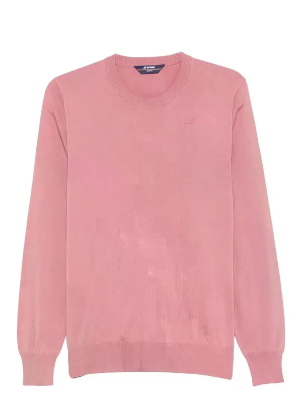 K-WAY Crew-neck Sweater - Pink