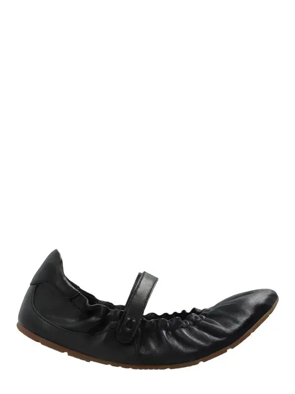 COACH Strap Ballerina Flat - Black