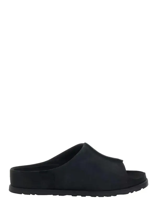 UGG Otzo Logo-detail Sandals - Black