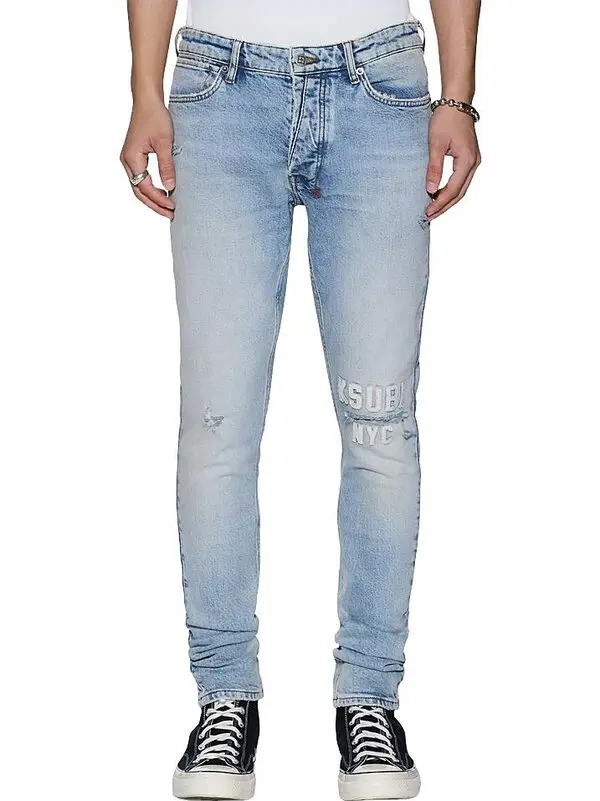 Ksubi Van Winkle Skinny Fit Jeans - Denim