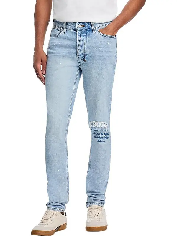 Ksubi Van Winkle Skinny Fit Jeans - Denim