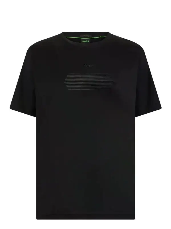 BOSS Emed-logo T-shirt - Black