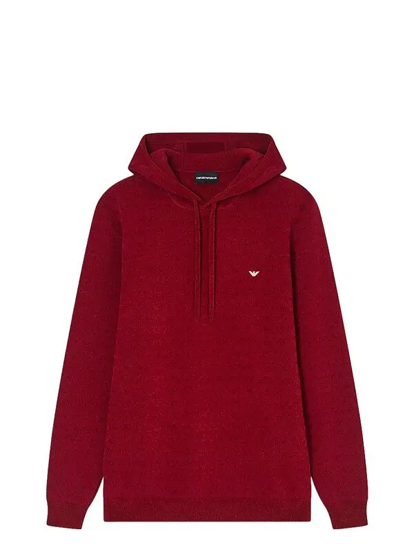 Emporio Armani Lunar New Year Pullover Hoodie - Rio Red