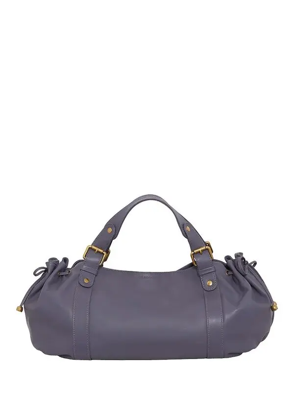 Gerard Darel 24h Leather Handbag - Lavender