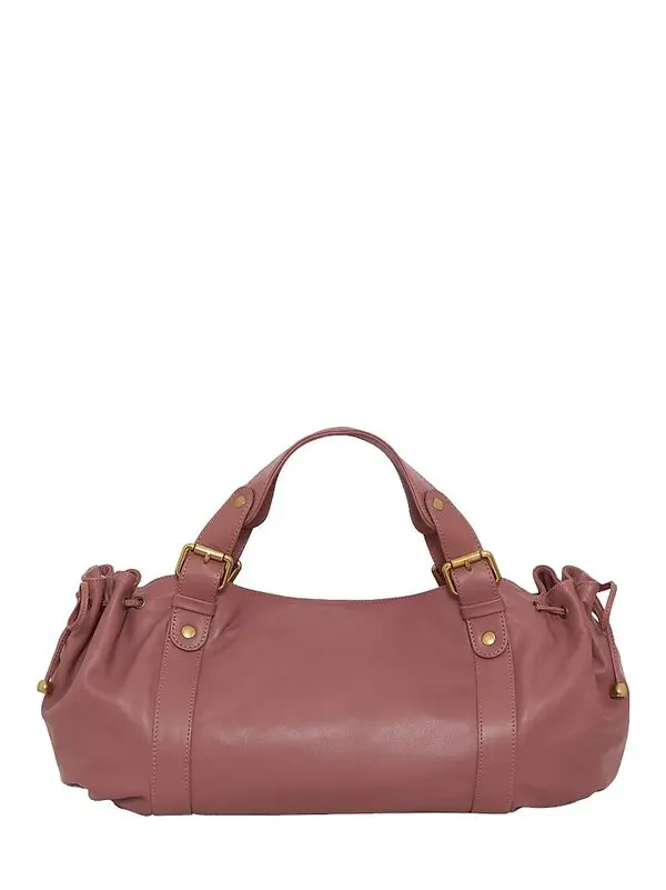 Gerard Darel 24h Leather Handbag - Pink