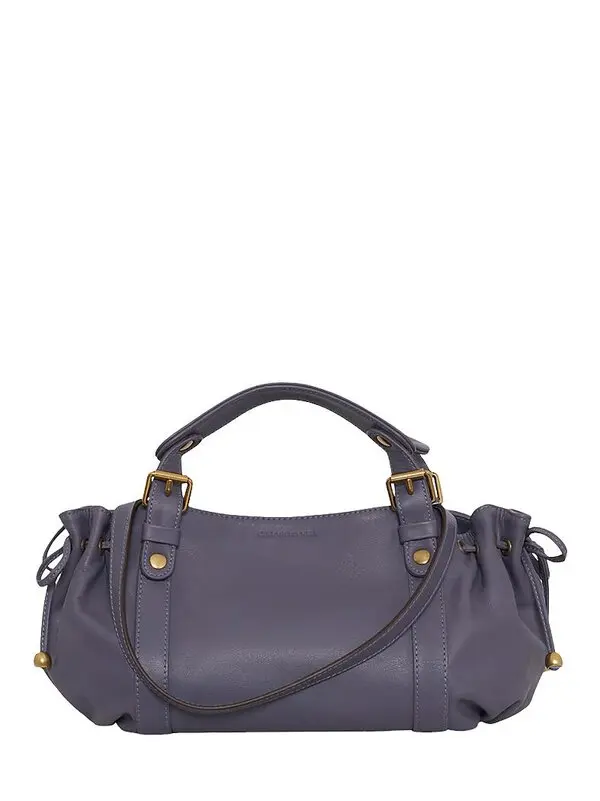 Gerard Darel 12h Leather Handbag - Lavender