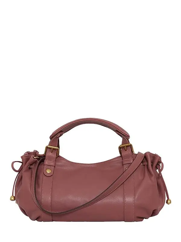 Gerard Darel 12h Leather Handbag - Pink
