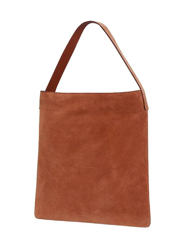 Gerard Darel Lady Suede Hobo Bag - Fox