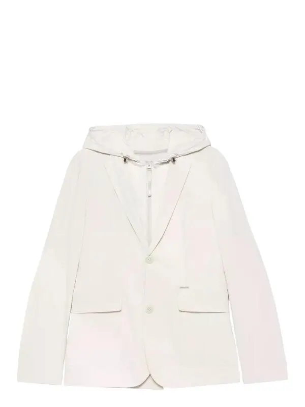 ALPHATAURI Hooded Blazer - Neutrals