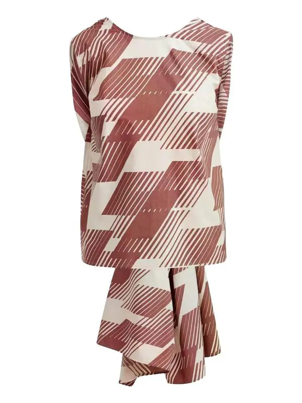Essentiel Antwerp Jelani Tie-fastening Blouse - Brown