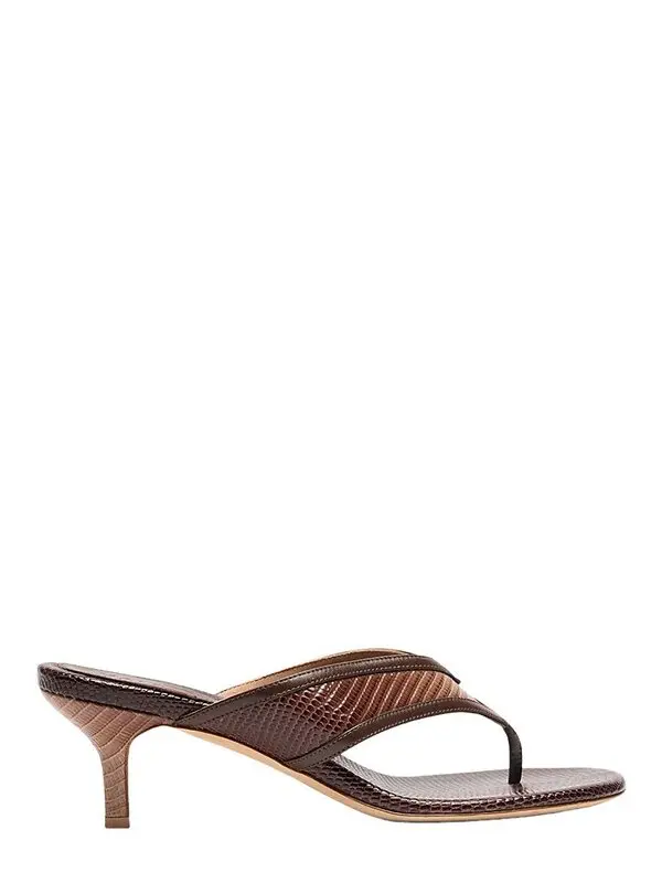 MALONE SOULIERS Koko 45-5 Thong Sandals - Taupe/taupe