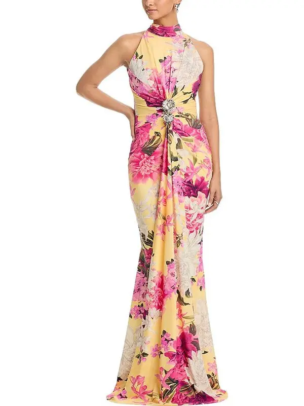 Chiara Boni La Petite Robe Nitsa Printed Gown - Rita