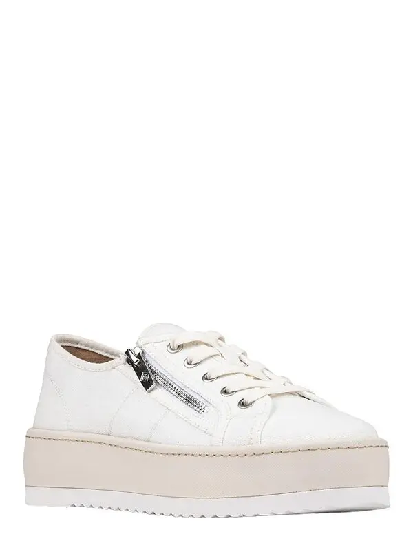 DONALD PLINER Fatima Platform Sneakers - White