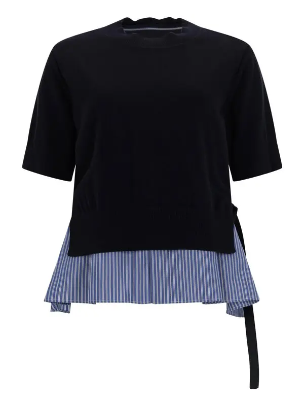 Sacai Knit Top - Blue