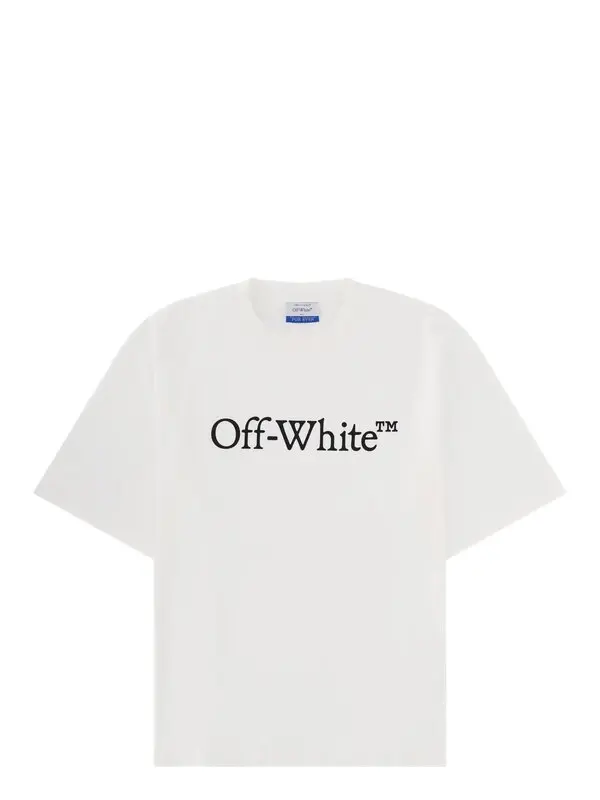 Off-White T-shirt With Logo - White