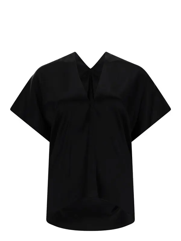 Nina Ricci Silk Top - Black