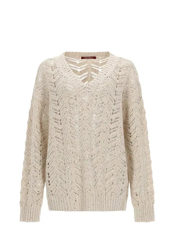 Max Mara Cotton Yarn Knit - Beige