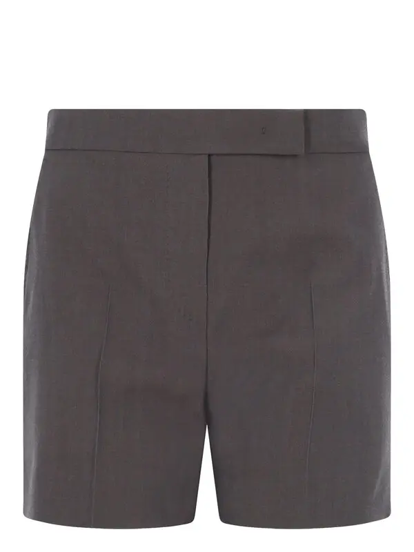 Max Mara Linen Shorts - Grey