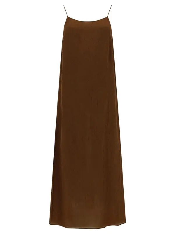 UMA WANG Anaya Dress - Brown
