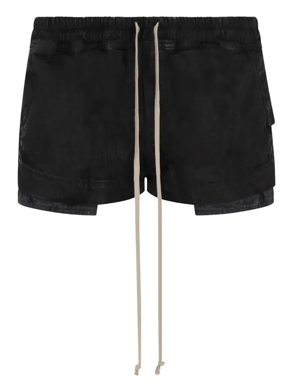 Rick Owens Denim Shorts - Black