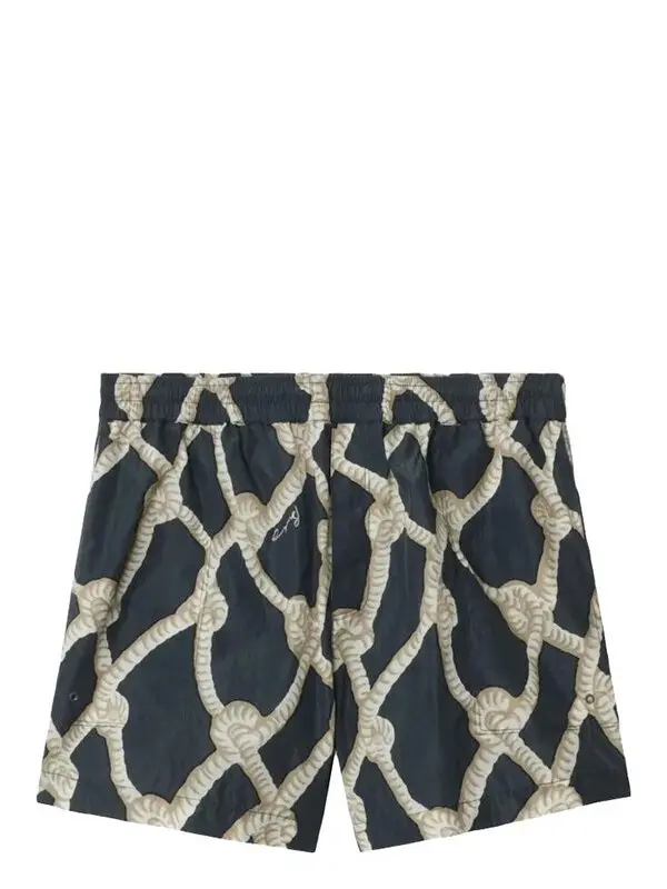 Burberry Cotton Shorts - Sail