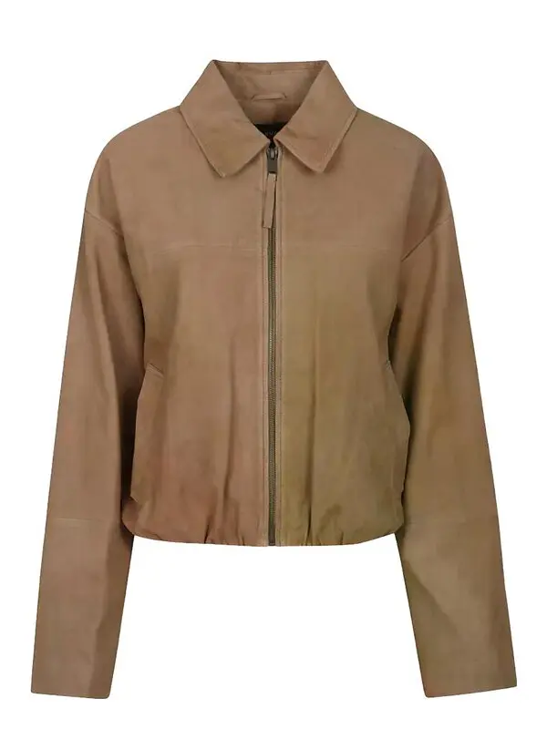 ARMA Suede Jacket - Neutrals