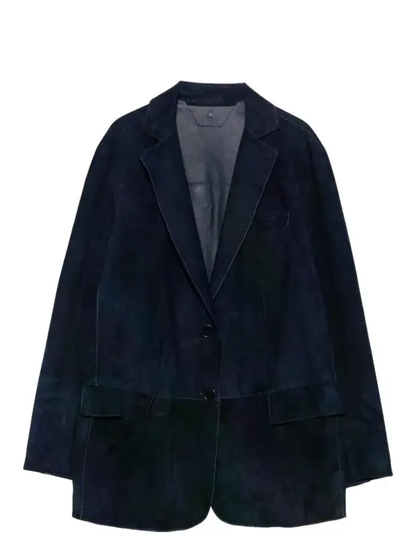 SALVATORE SANTORO Buttoned Jacket - Blue