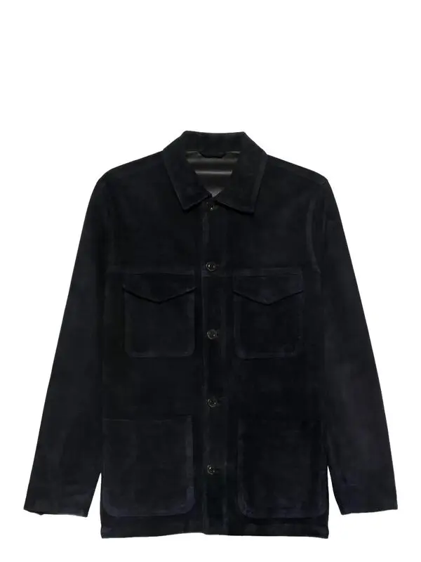 Boglioli Buttoned Pocket Jacket - Blue