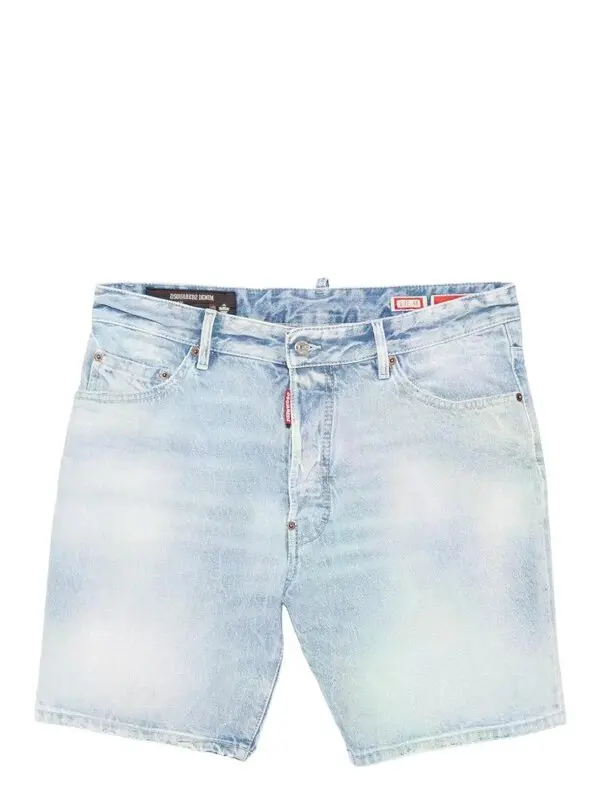 Dsquared2 Five-pocket Denim Shorts - Blue