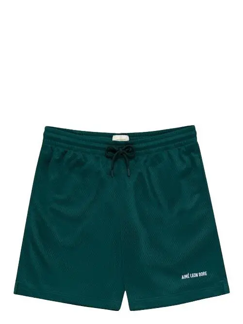 Aimé Leon Dore Logo Gym Short - Botanical Green